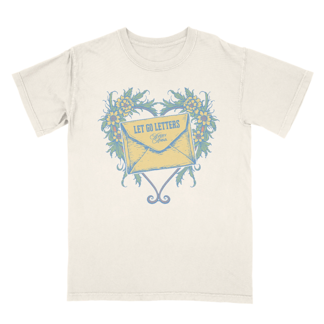 Let Go Letters Tee – Avery Anna Apparel